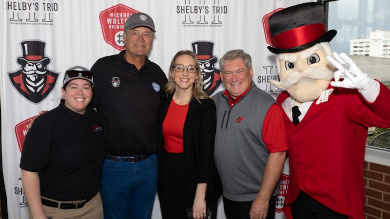 Michael Waltrip teams up with Austin Peay for special beer