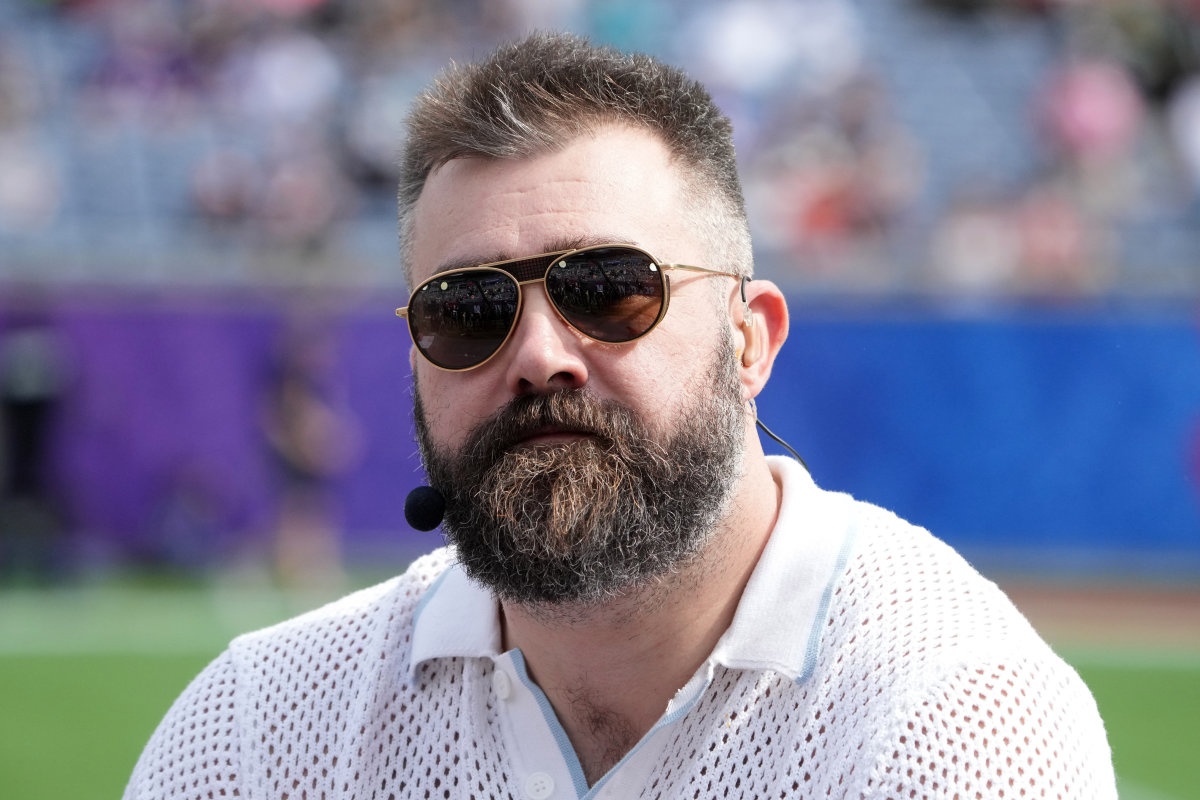 Jason Kelce Receives Strong Message From Rookie NFL QB