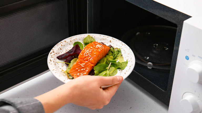 You Shouldn't Reheat Fish In The Microwave. Here's Why