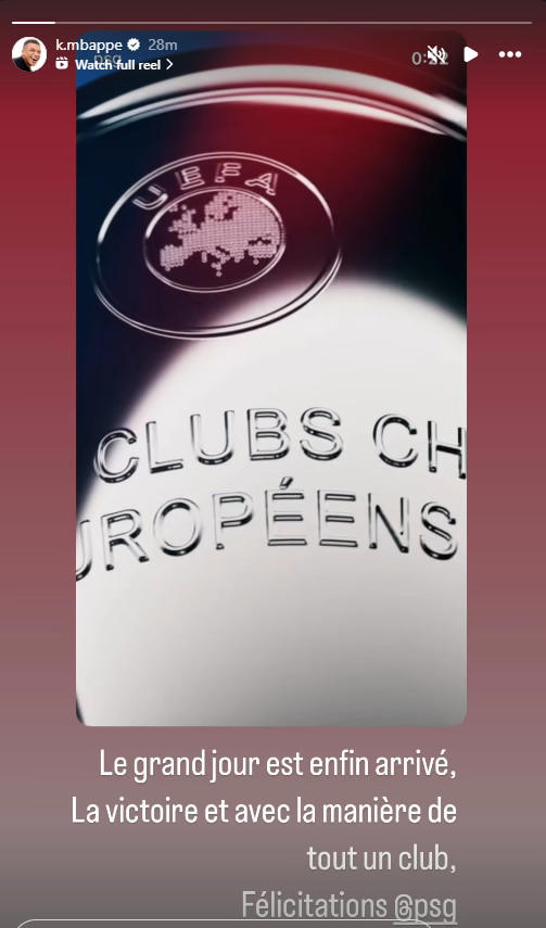 Kylian Mbappe, David Beckham congratulate PSG after 1st Champions ...