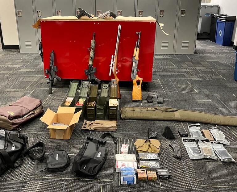 Woman, wanted man arrested after cocaine, cash, guns seized in Portland ...