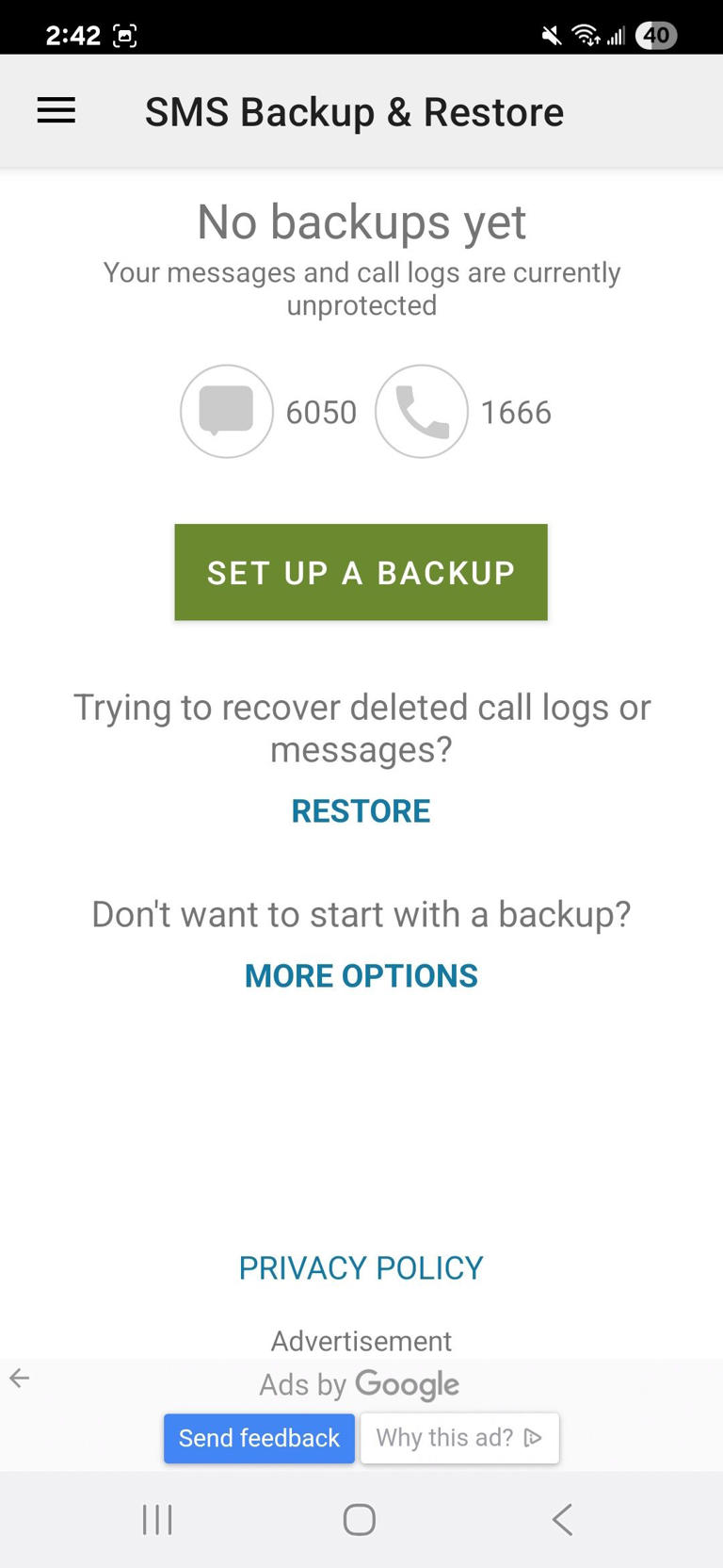 How to back up your SMS text messages on Android