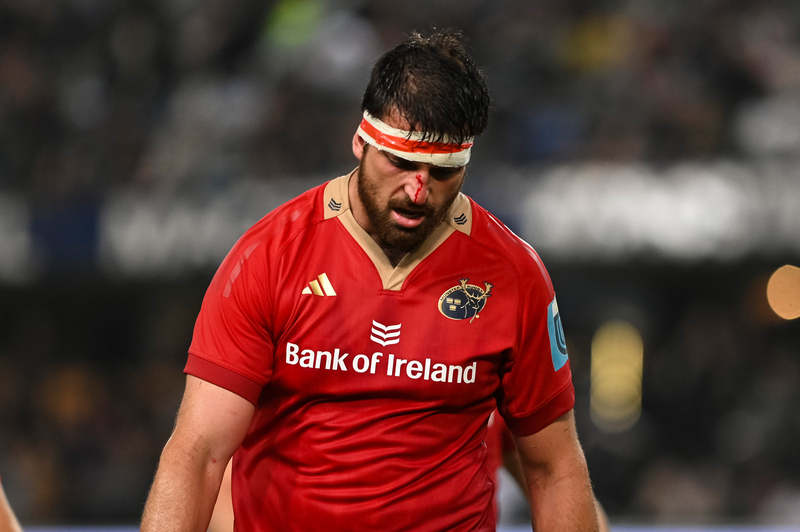 Munster crash out of URC after penalty shootout loss to Sharks