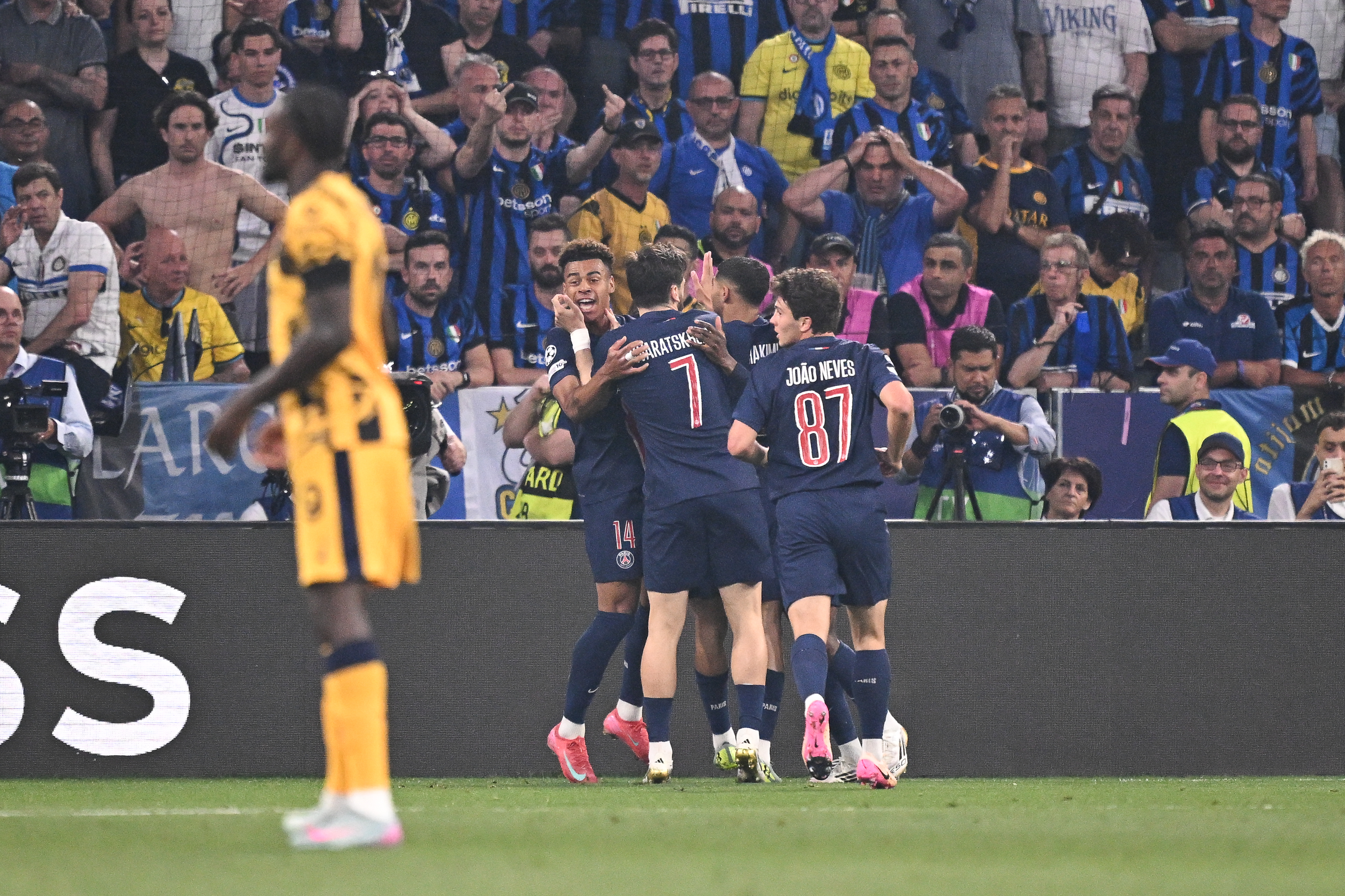 PSG/Inter Milan – Paris met un score record en finale