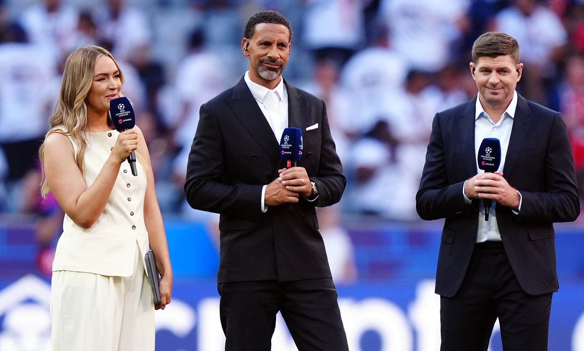 Rio Ferdinand takes his 'Last Dance' with TNT Sports at the UCL final
