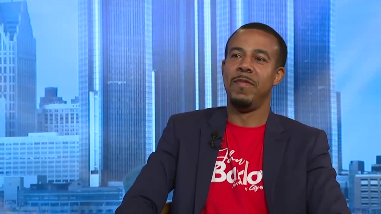Full interview: 2025 Detroit Mayoral candidate Jonathan Barlow speaks to 7 News Detroit