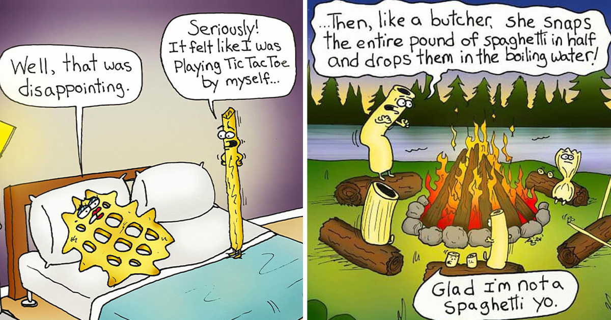 50 Funny And Slightly Inappropriate Single-Panel Comics From “Fruits ...