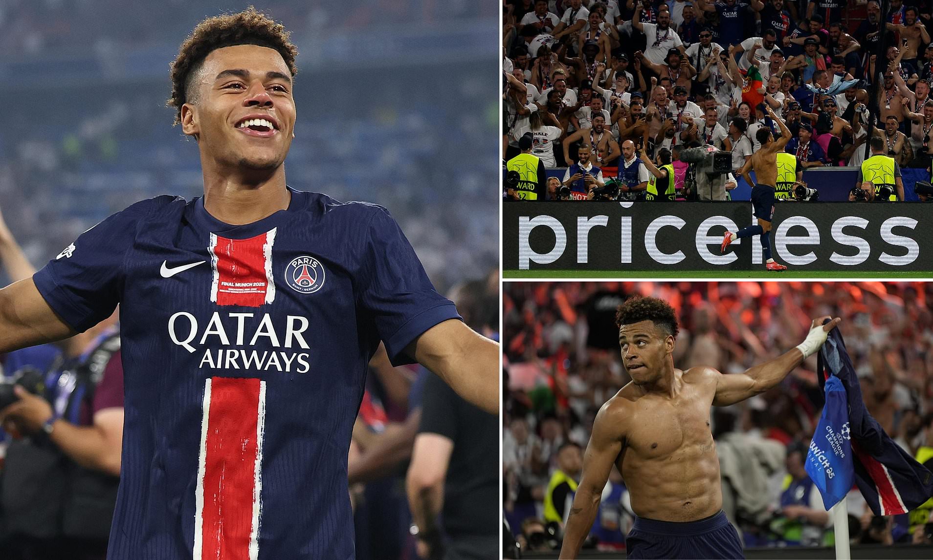 People are only just realising what Desire Doue's name means in English ...