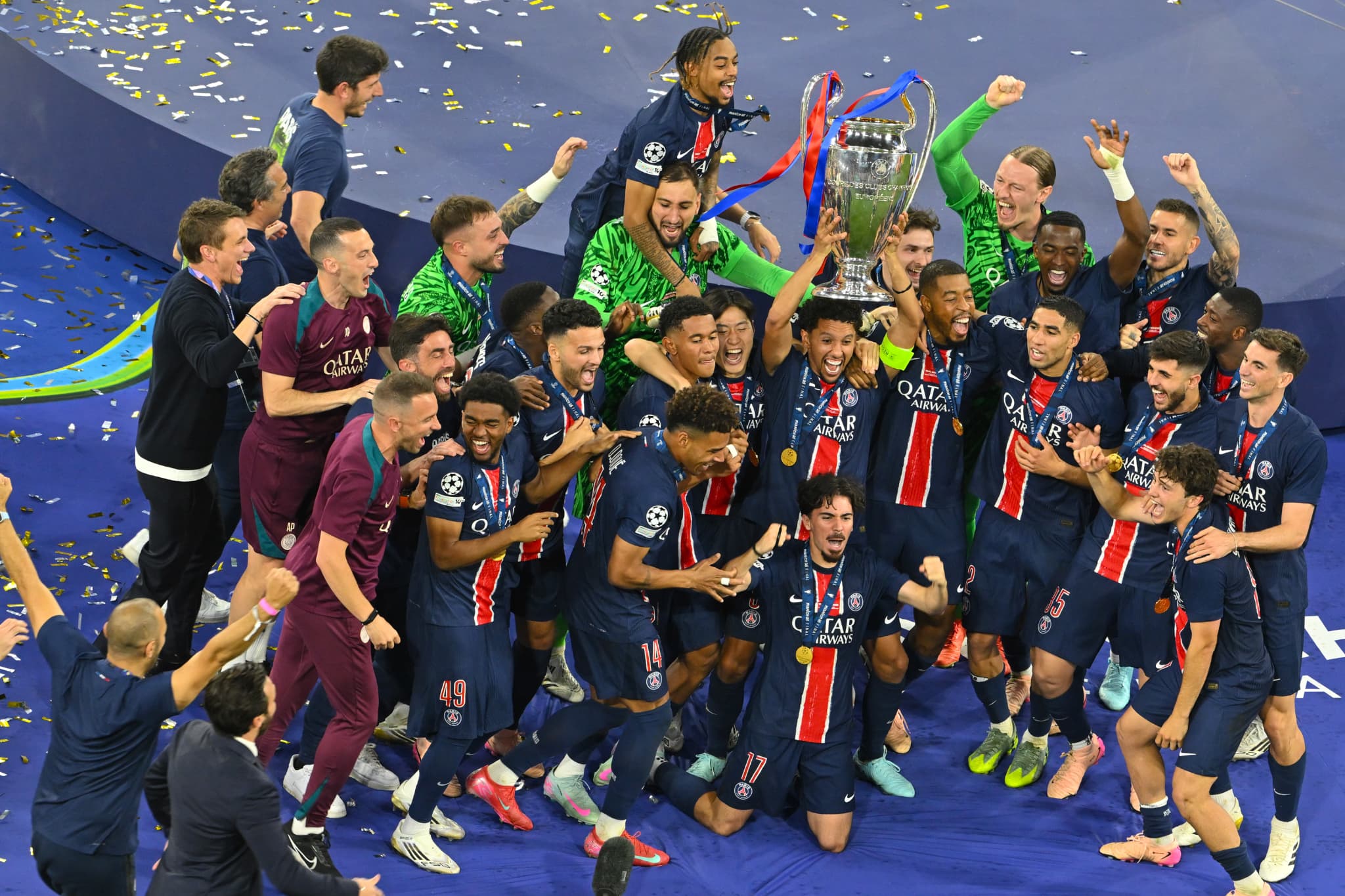 PSG-Inter Milan: "C'est le plus beau jour de ma vie", Marquinhos fond ...