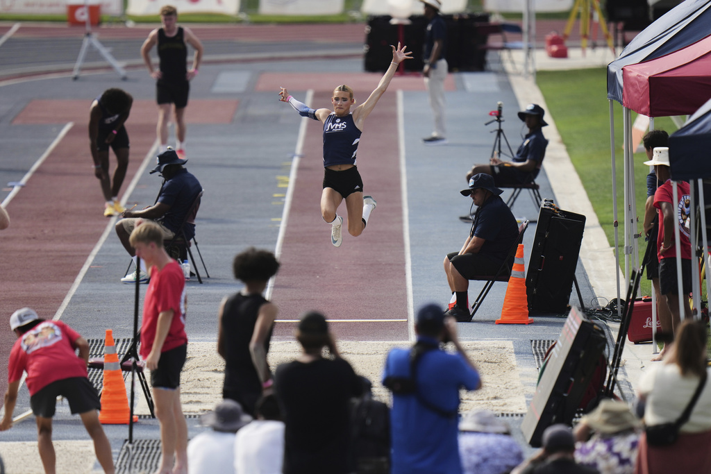 Trans athlete wins girl high jump event at California track and field ...