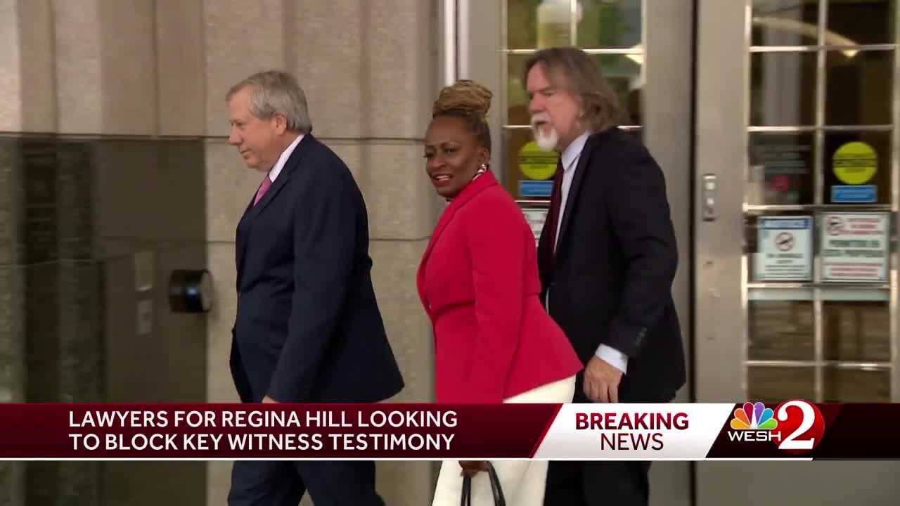 Regina Hill's lawyers seek to block key witness testimony