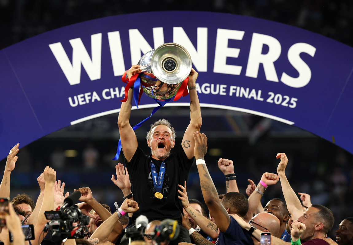 Luis Enrique Reaches Historic Champions League Feat After PSG's 5-0 Win ...