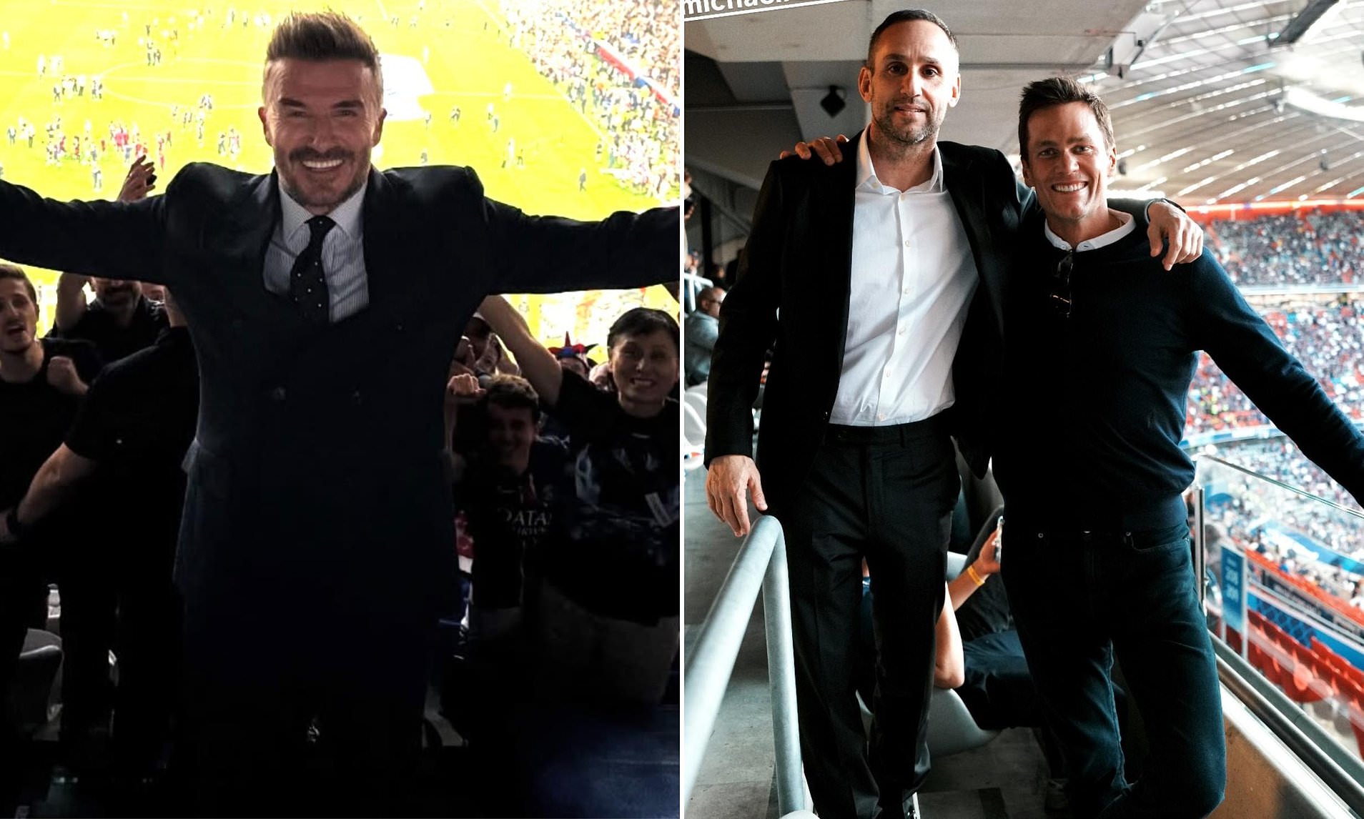 David Beckham lifts the lid on first meeting with Tom Brady as NFL ...