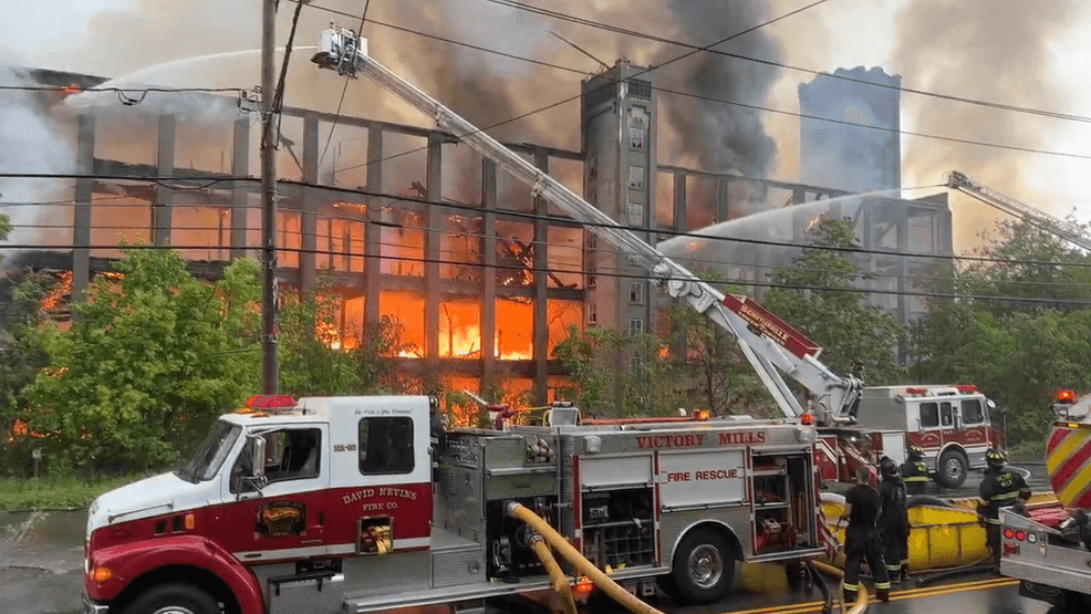 14-year-old charged with arson in Victory Mills fire