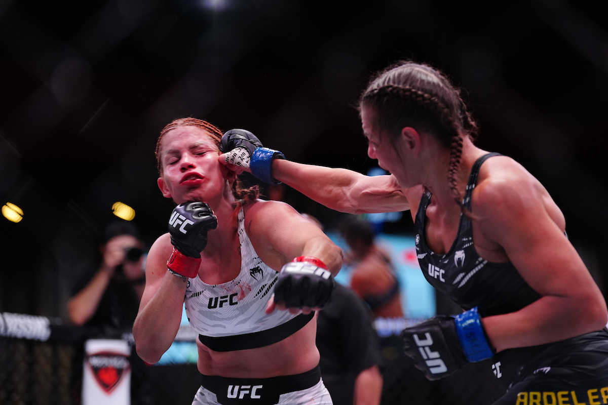Rayanne Dos Santos cae ante Alice Ardelean en UFC Vegas 107