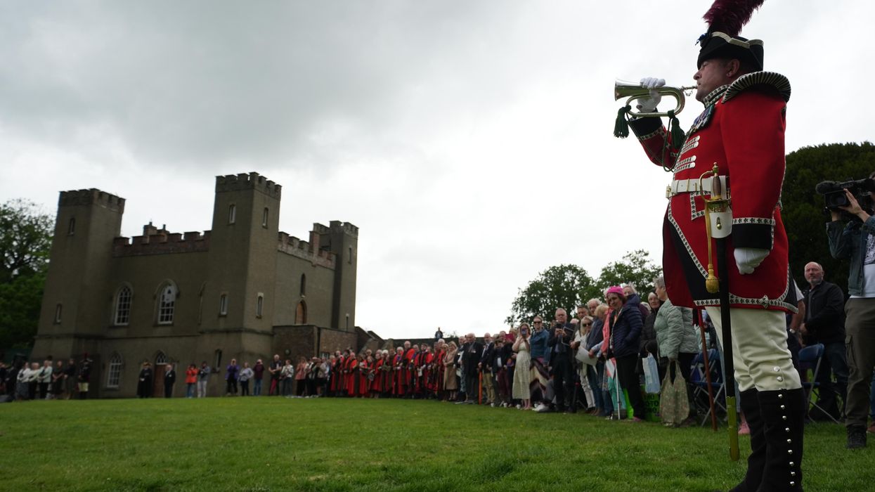 Hillsborough ‘Castlemen’ parade at full strength for first time since 1890