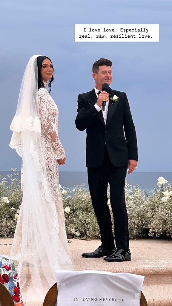 Robin Thicke Marries April Love Geary in Star-Studded Ceremony