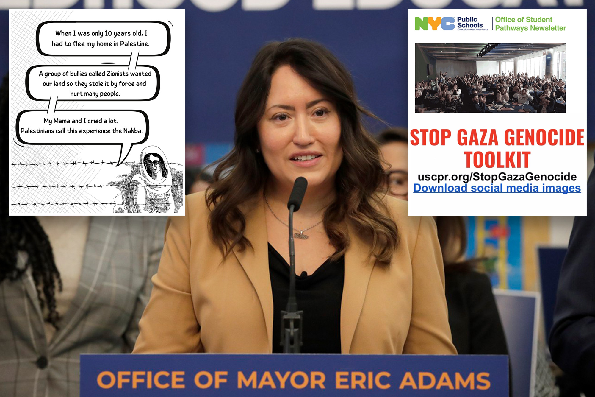 Fifth case of NYC teachers getting anti-Israel propaganda in DOE ...