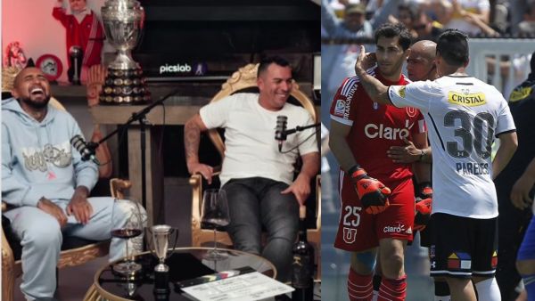 "Era patear y celebrar": La burla de Vidal y Paredes a Johnny Herrera que causó furor en redes ...