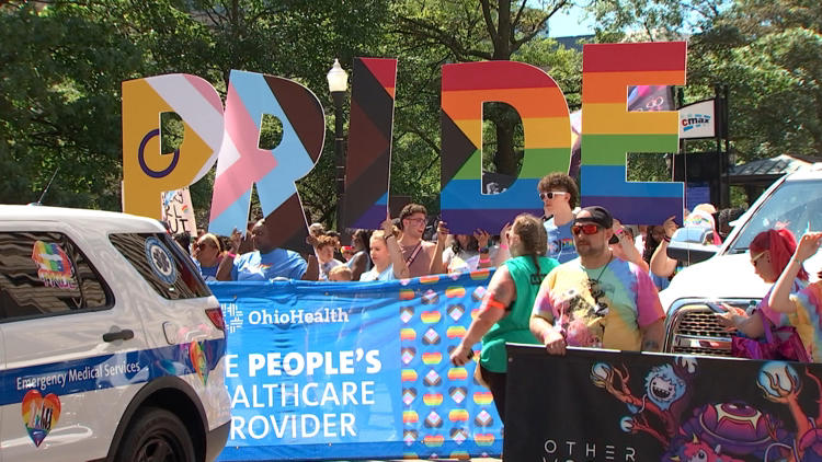 Thousands gather in downtown Columbus for Pride March