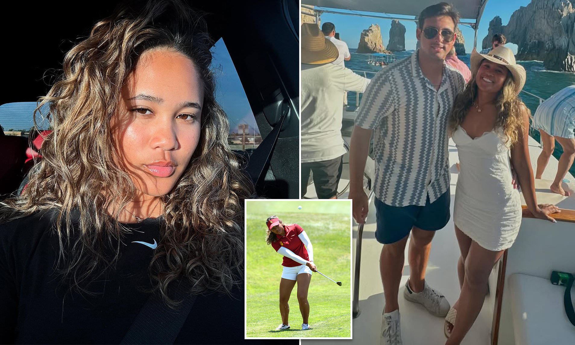 Scary scenes at US Women's Open as golf star Amari Avery is forced to ...