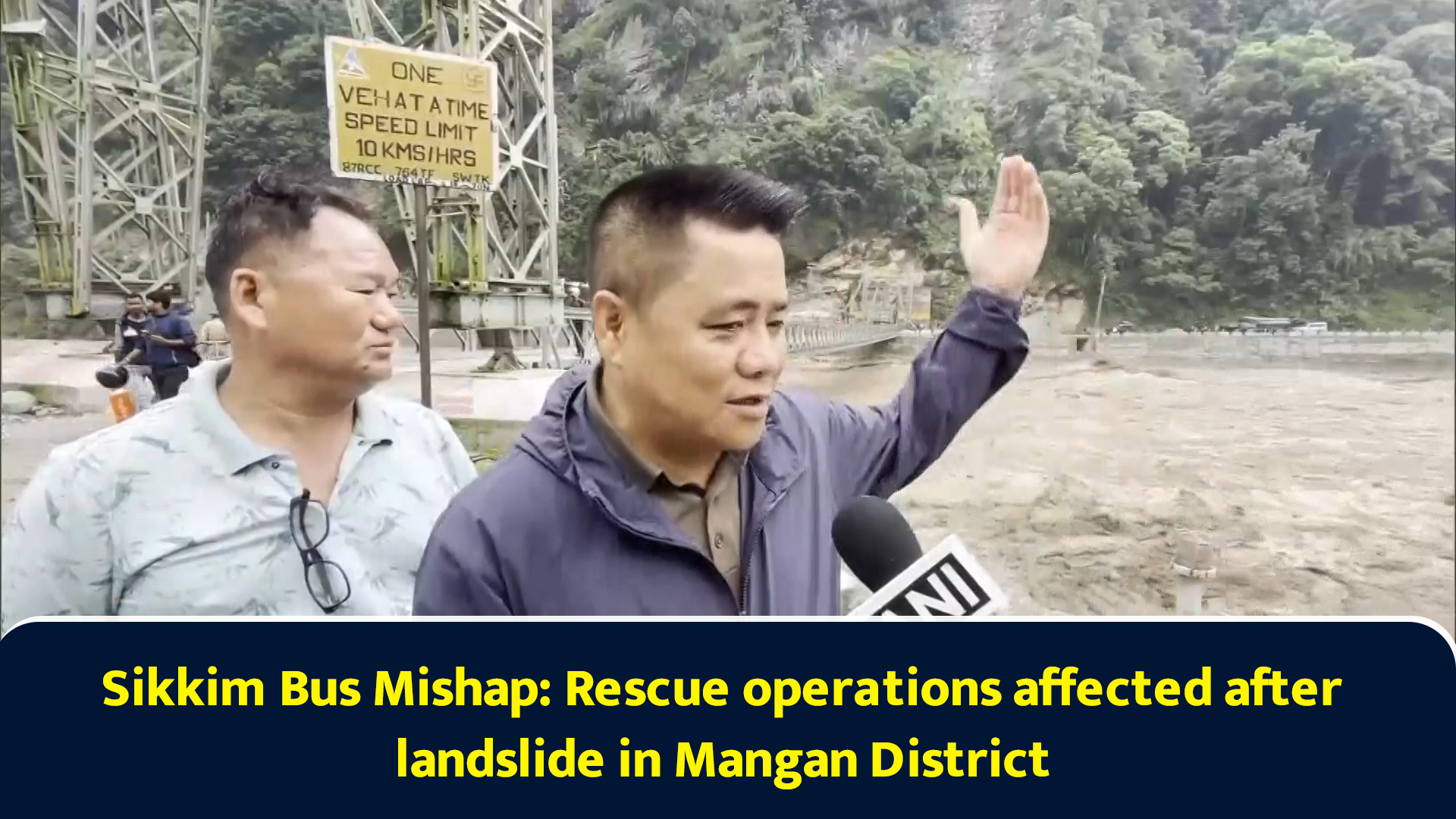Sikkim Bus Mishap: Rescue operation affected after landslide in Mangan ...