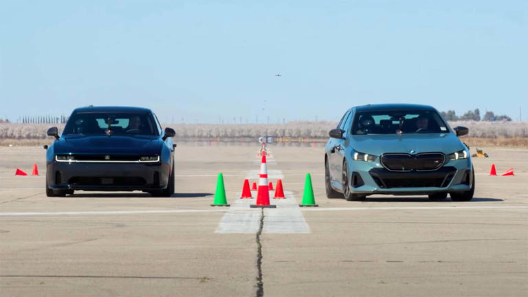 The Dodge Charger Daytona EV Takes On The BMW i5 M60. One Has A Clear Edge