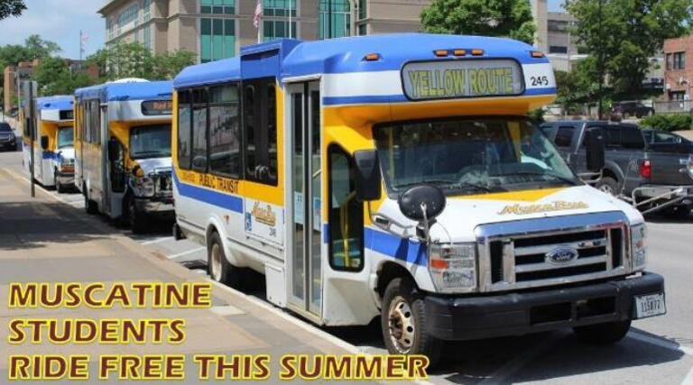 MuscaBus offers free rides to Muscatine students for summer break travel