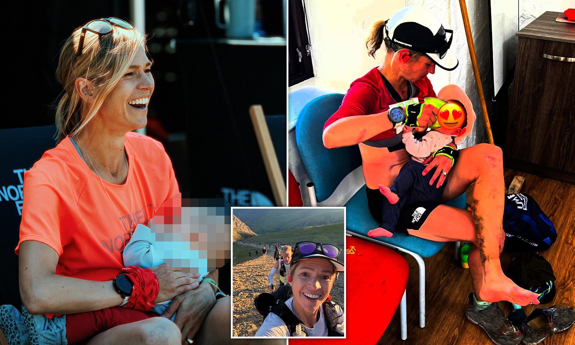 New mother wins 100km ultra marathon despite breast feeding her new ...