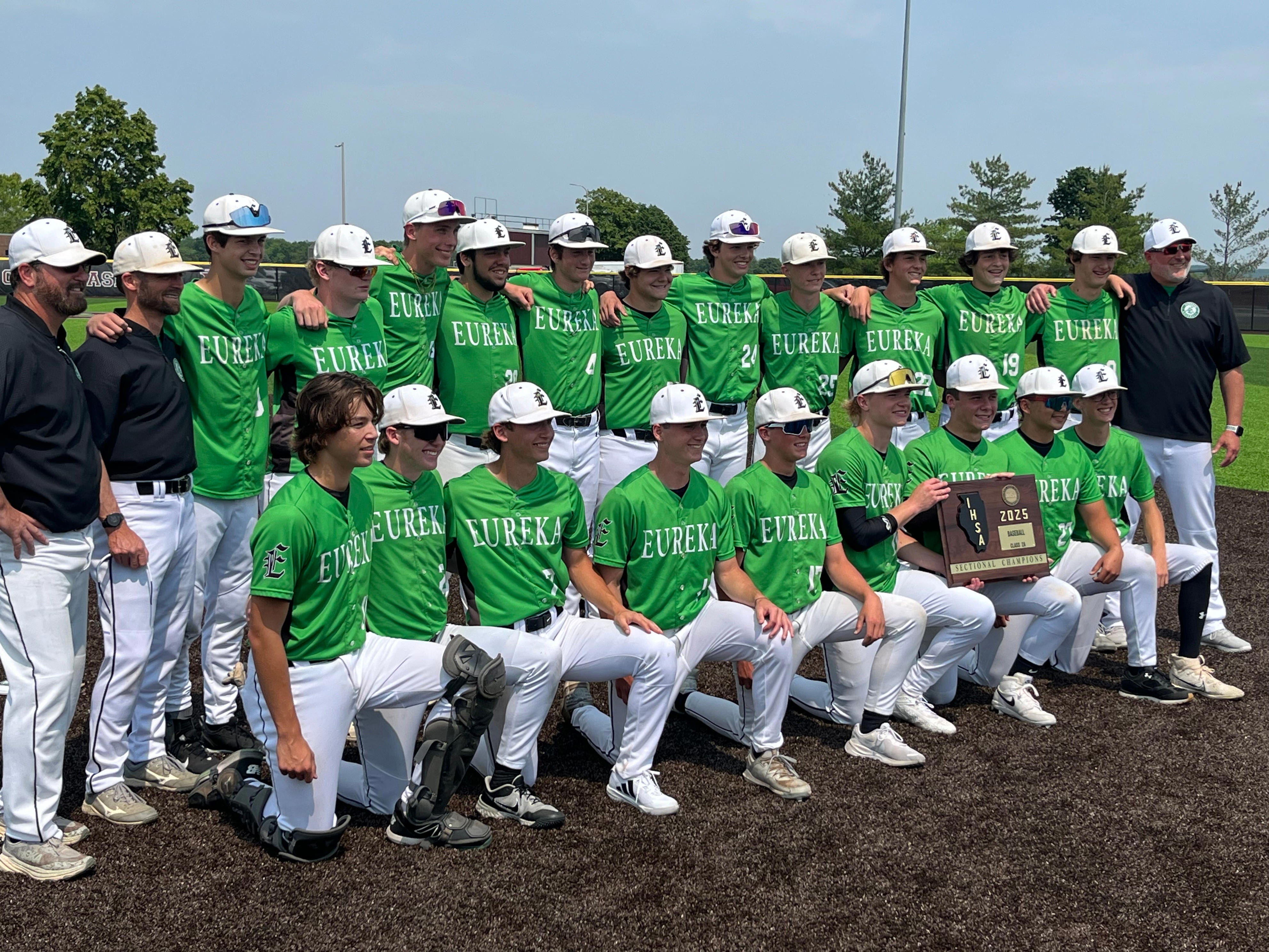'Great team': Eureka baseball team adds sectional championship to record-setting season