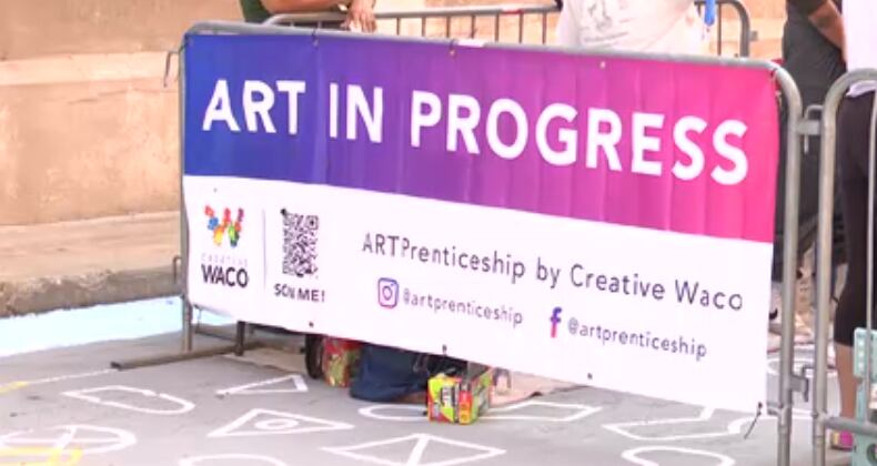 Creative Waco hosts 2025 ArtPrenticeship Community Paint Day