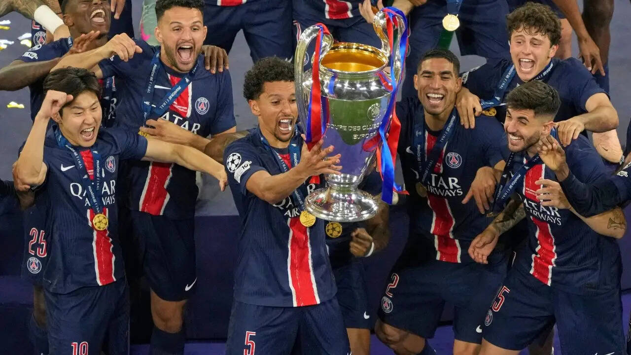 PSG Win Historic Champions League, Smash Records With 5-0 Rout Of Inter ...
