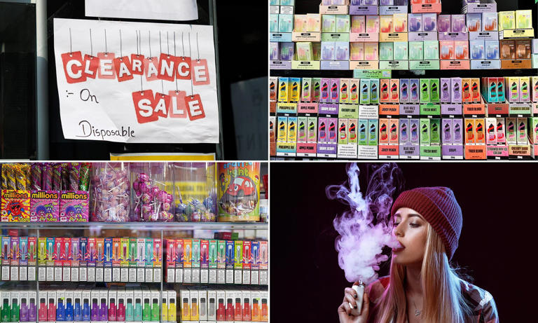 Disposable vapes are officially BANNED in the UK as government cracks ...