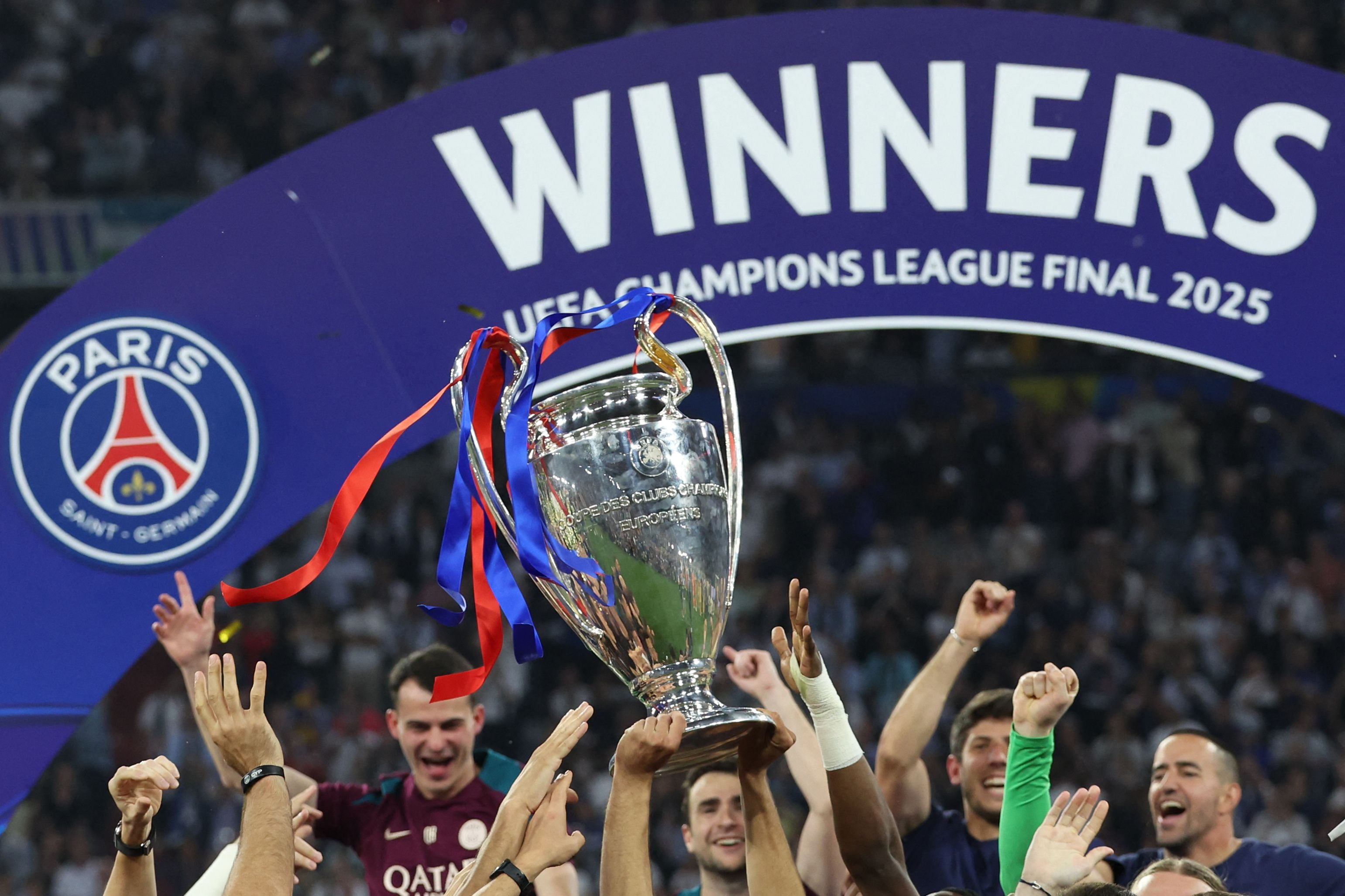 Brilliant PSG demolish Inter Milan to win first Champions League title