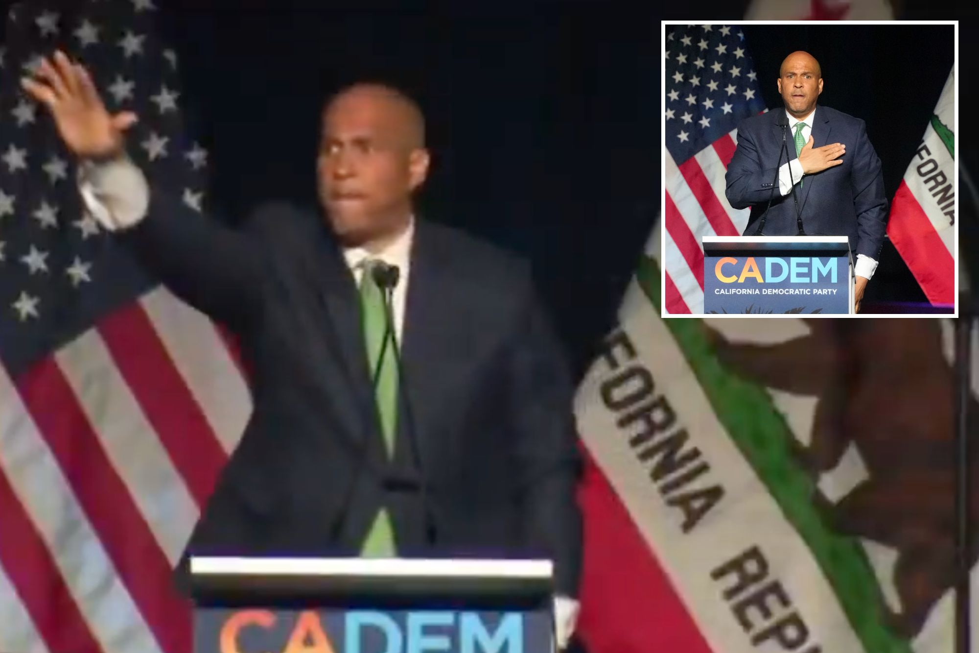Sen. Cory Booker roasted by pundits who accuse him of making Nazi ...