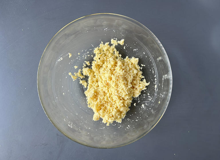 Ghriba almond and coconut cookies, a classic of moroccan pastry making