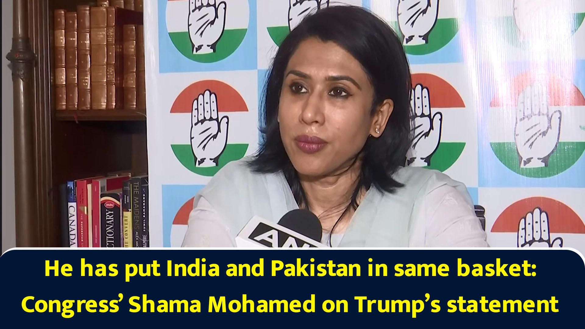 He has put India and Pakistan in same basket: Congress’ Shama Mohamed ...