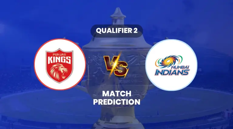IPL 2025: Qualifier 2, PBKS vs MI Cricket Match Prediction - Who will win today's match between ...