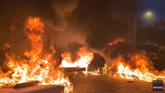 PSG fans set Paris on fire and clash with French police on deadly night ...