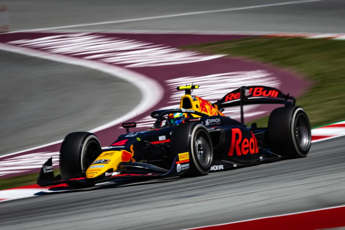 Lindblad completes major milestone with winning first F2 Feature Race ...