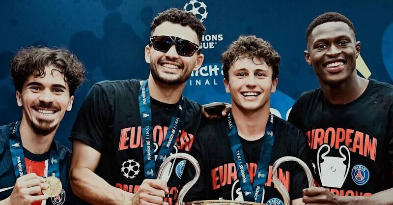 Português pode deixar PSG após conquista da Liga dos Campeões