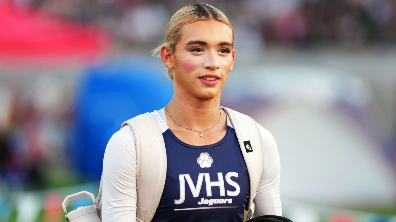 Trans athlete AB Hernandez wins 2 Calif. H.S. jumping events