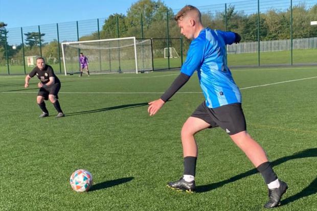 Wirral man loses weight through football initiative