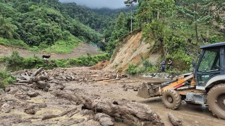 Arunachal's Keyi Panyor officials assess monsoon damage in district
