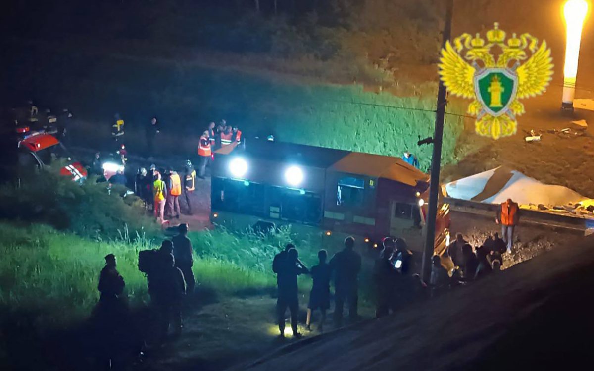 Seven die on Russia-Ukraine border after train bridges ‘blown up’