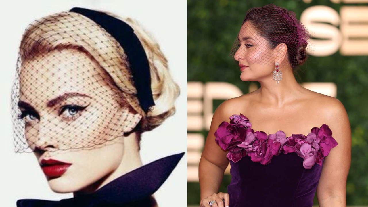 From Grace Kelly to Kareena Kapoor: The birdcage veil is the ultimate style power move