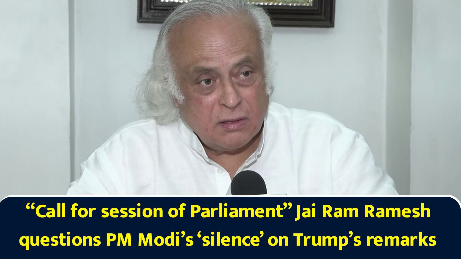 “Call for session of Parliament” Jai Ram Ramesh questions PM Modi’s ...