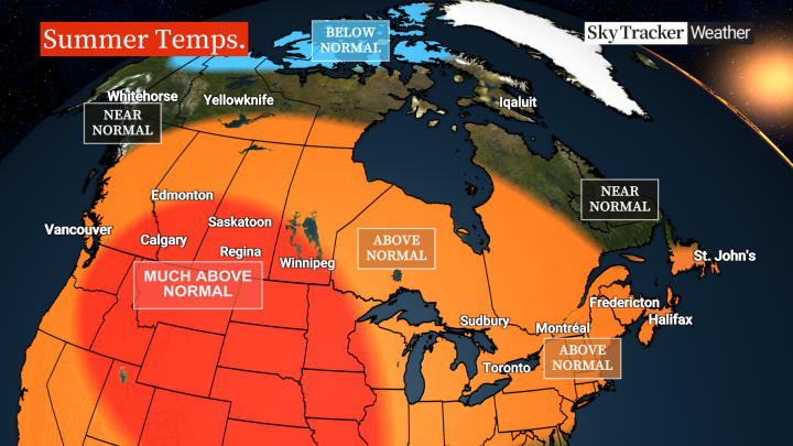 Canada’s summer forecast 2025: Hot and dry conditions a concern for ...
