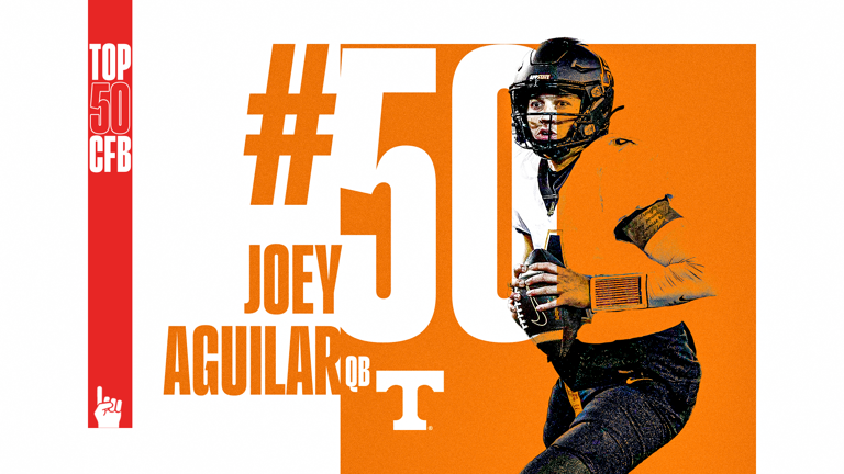 Tennessee quarterback Joey Aguilar ranked as No. 50 college football ...