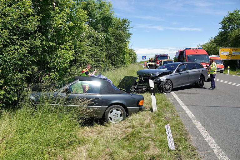 Sachsen: Schwerer Unfall auf der A14